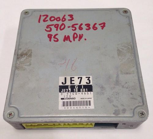Find 1993 - 1995 Mazda MPV ECU ECM JE73 18 881 Engine Control Module in Capistrano Beach ...