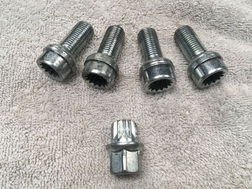 Find VW Volkswagen Wheel Lock Set Spline Style GENUINE OEM in Los ...