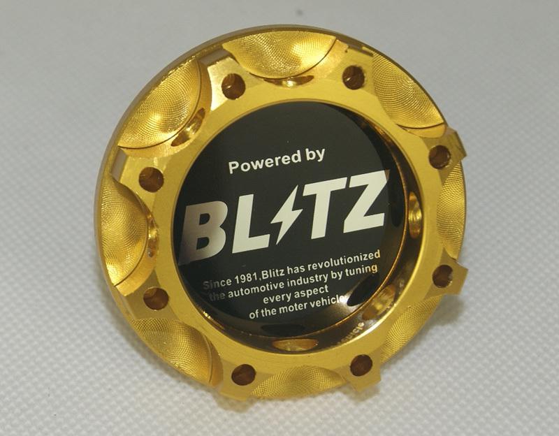 Find BLITZ Engine Oil Fuel Filler Tank Cap Cover Gold For SUBURA ...