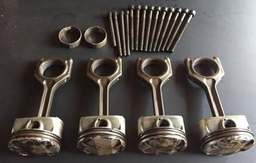 Find BMW N52 6-Cylinder Engine Piston And Connecting Rod Set Of 4 2007 ...
