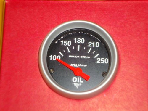 Find Auto Meter Sport Comp model # 3347 electric oil temperature gauge ...