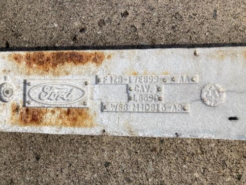 Find 94-98 Ford Mustang Rear Bumper Impact Absorber Foam Insert SN95 ...