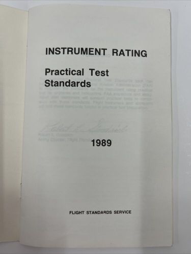 Find Instrument Rating Practical Test Standards for Airplane ...