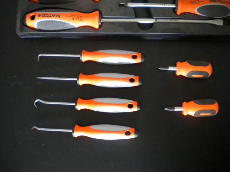 Find Super Nice Matco 8 pc. Screwdriver Set, 2 pc. stubby set, 4 pc ...
