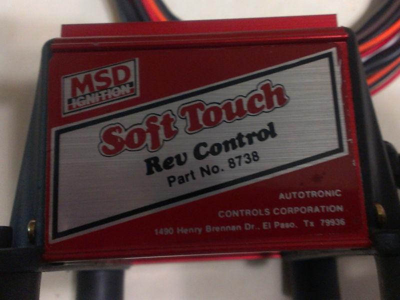 Find MSD Ignition Box 6601 And Rev Limiter 8738 NASCAR ARCA Crane ...