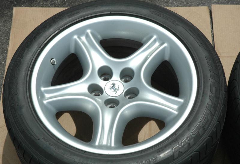 Find FERRARI 456 17 INCH USED WHEELS WITH MICHELIN TIRES OEM 456M GT ...