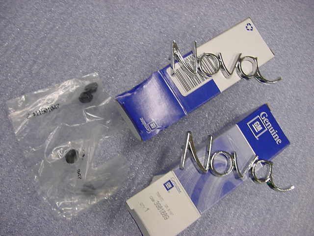 Sell Chevy Nova 1968-1972 NOS Script Emblems in Girard, Ohio, US, for ...