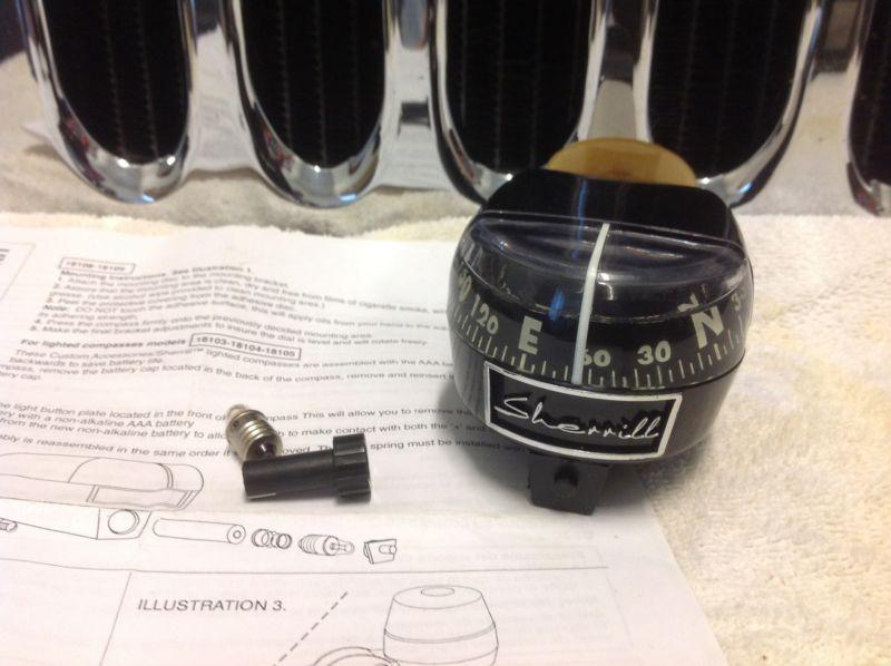 Sell RARE VINTAGE ORIGINAL SHERRILL COMPASS in Franklinville, New ...