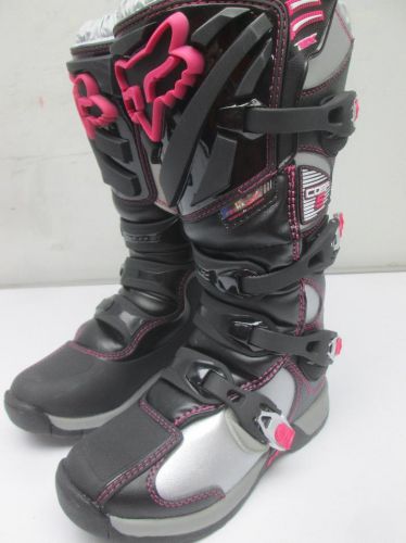 Sell FOX RACING Comp 5 Offroad MX Boots Pink/Black Womens 7 / 39 in ...