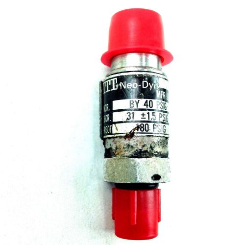 Sell OIL PRESSURE SWITCH "C" BOX ITT P/N 209-062-003-1 CH-1 1A LAMP 28 ...