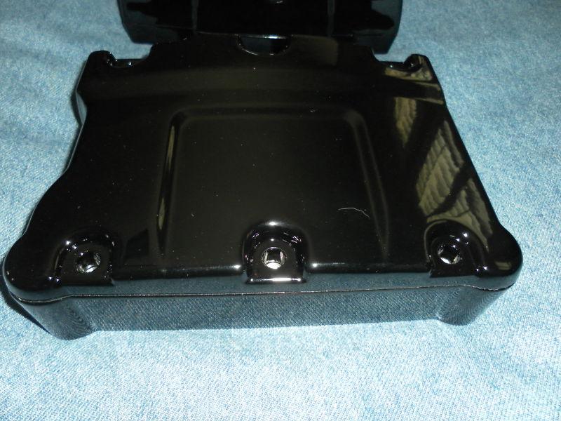 Sell Harley Davidson Gloss Black Dyna Softail Touring Rocker Box Covers ...
