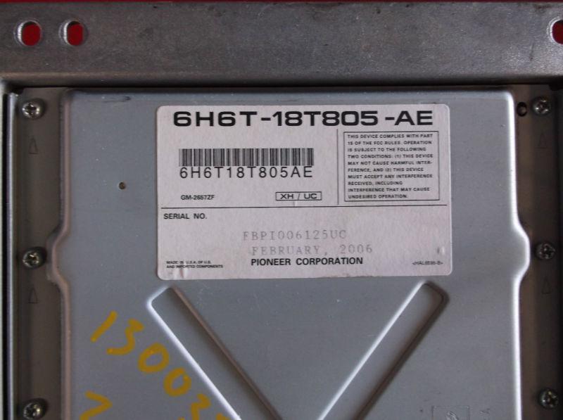 Sell 06 Lincoln Zephyr THX controller with Amplifiers 6H6T-18T805-AE ...