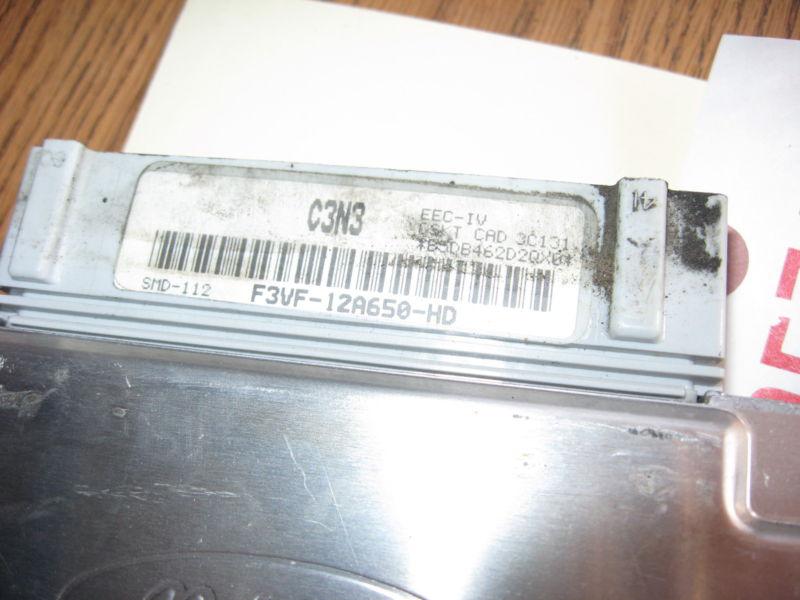 Sell CROWN VICTORIA GRAND MARQUIS ENGINE COMPUTER MODULE ECU ECM 1993 ...