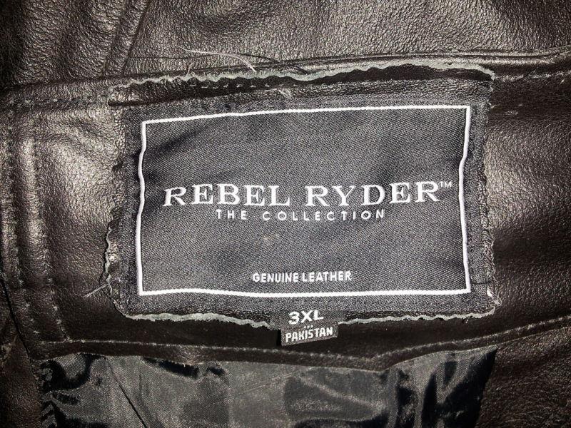 Sell Rebel Ryder Leather Chaps 3X in Pensacola, Florida, US, for US $25.00