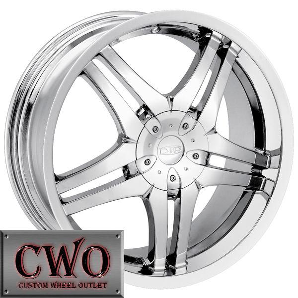 Purchase 22 Chrome DIP Dagger Wheels Rims 5x127/6x127 5 Lug Jeep Envoy ...