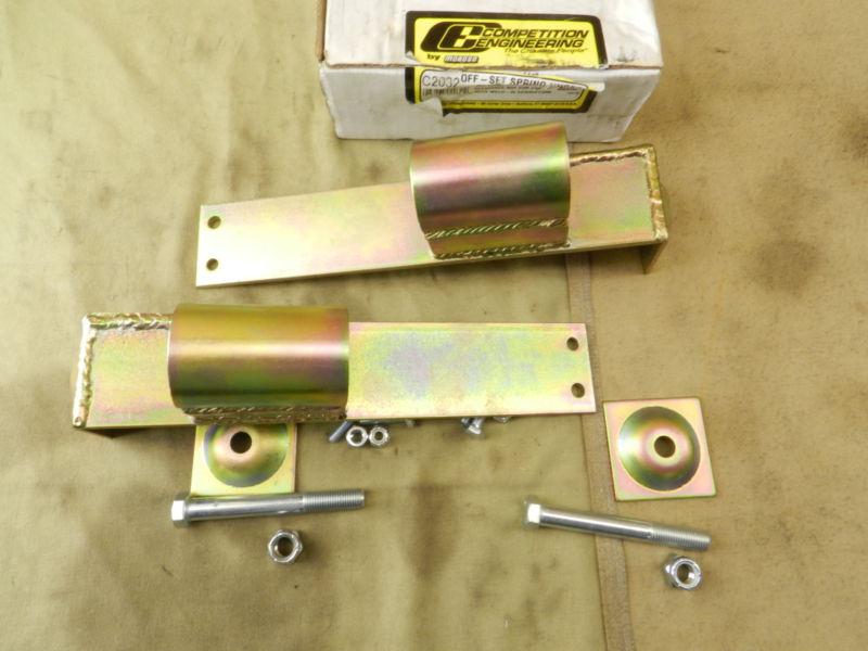 Purchase Competition Engineering 2032 Offset Leaf Spring Hangers Camaro ...