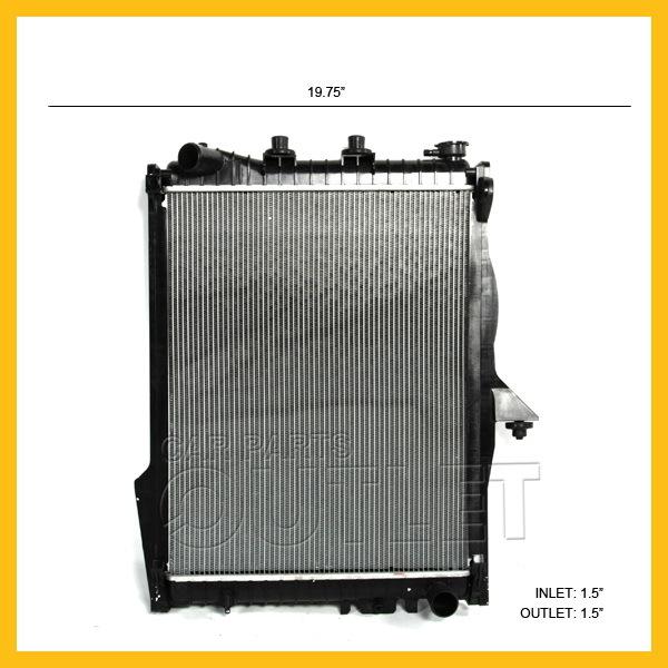 Purchase 2004-2009 DURANGO RADIATOR 5.7 V8 OHV GAS AUTO TOC NEW 04-09 ...
