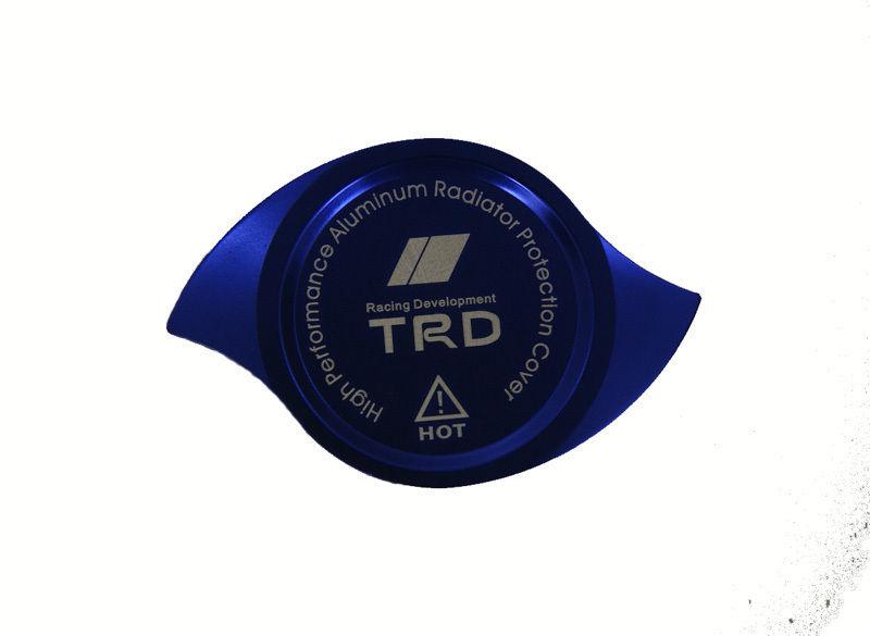Purchase Universal CNC Billet TRD Radiator Cap Cover Blue For TOYOTA ...