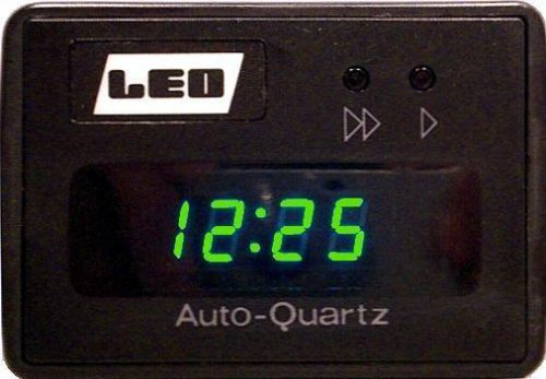 Purchase 12 VOLT 12 HOUR DIGITAL CLOCK, GREEN DISPLAY, SURFACE OR FLUSH ...