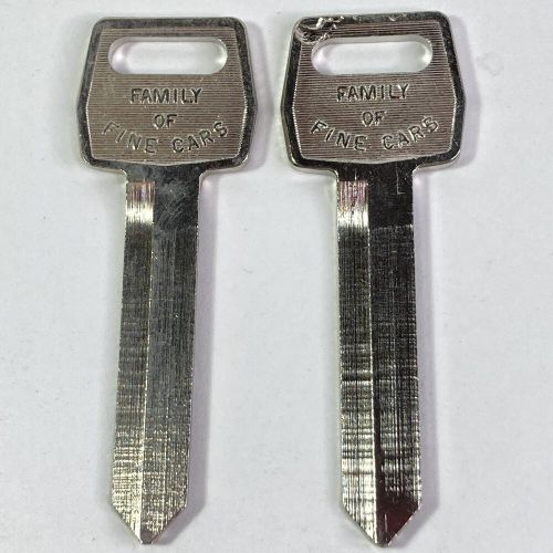 Purchase Lot of 2 New Ford OEM Oval Logo 1184FD H54 "H" Uncut Key ...