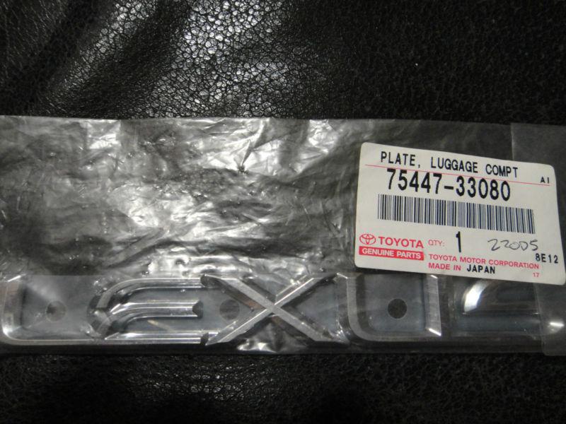Purchase Genuine Lexus ES300 ES330 Luggage Compt emblem OEM 75447-33080 ...