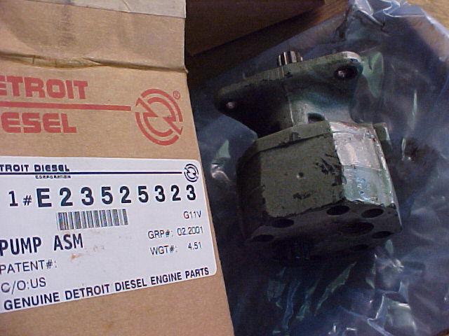 Purchase 2 Detroit Diesel E23525323 PUMP ASM CORE ONLY in Ocean View ...