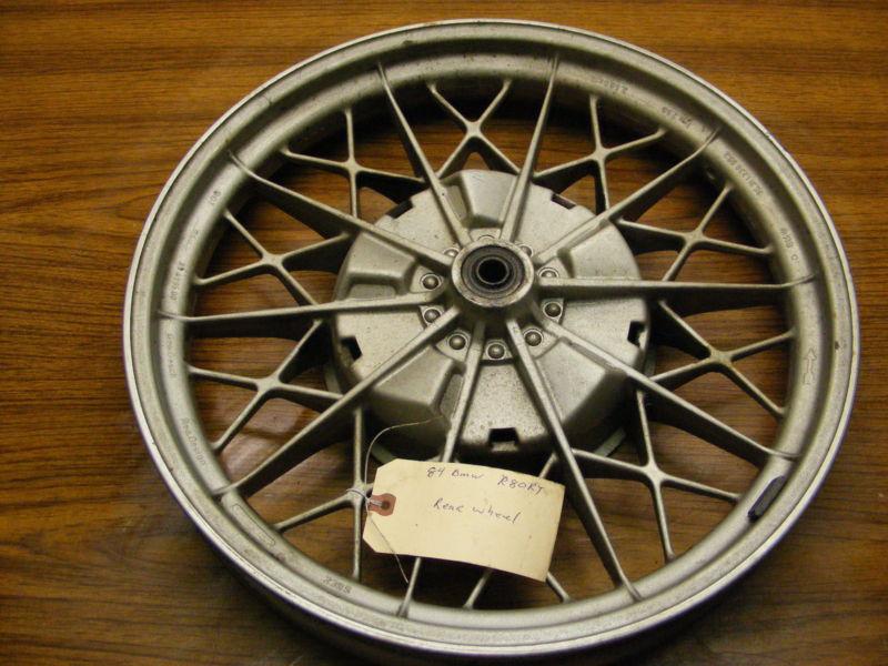 Purchase 84 BMW R80RT REAR WHEEL in Akron, Ohio, US, for US $115.00
