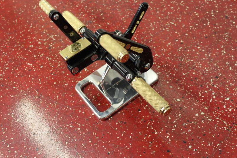 Purchase Speed Dealer Customs CFL Custom Chopper Forward Controls Black ...