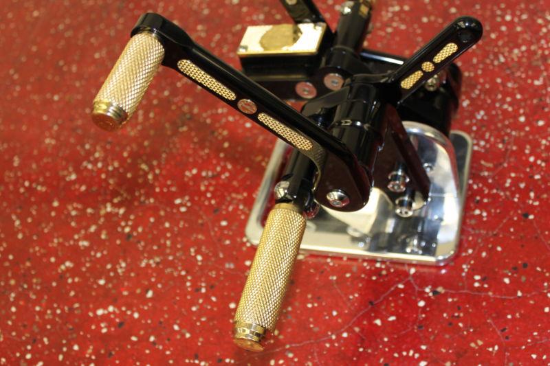 Purchase Speed Dealer Customs CFL Custom Chopper Forward Controls Black ...