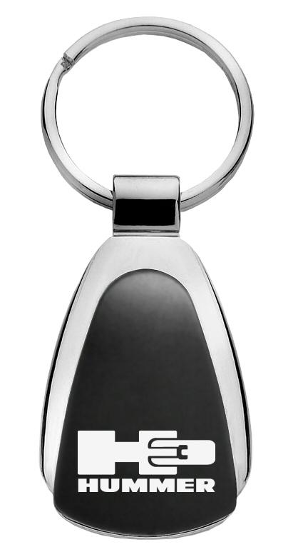 Purchase Hummer H3 Black Tear Drop Metal Key Chain Ring Tag Key Fob ...