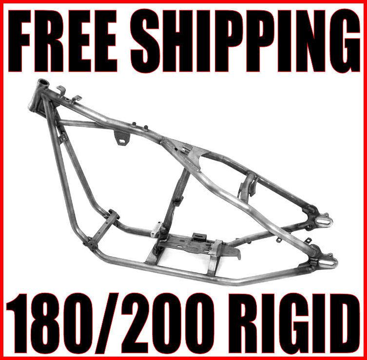 Buy KRAFT TECH RIGID 180/200 FRAME HARLEY CHOPPER BOBBER SHOVELHEAD PAN ...
