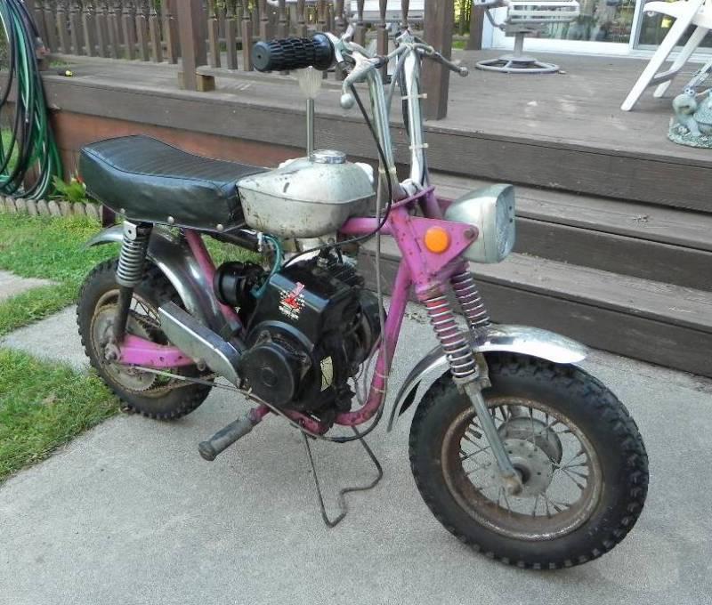 Buy VINTAGE RUPP ROADSTER VINTAGE MINI BIKE MINICYCLE MINIBIKE 1970's ...