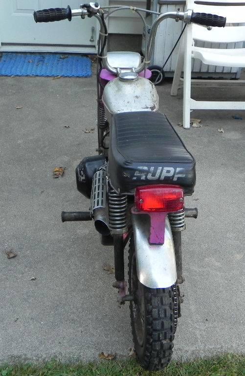 Buy VINTAGE RUPP ROADSTER VINTAGE MINI BIKE MINICYCLE MINIBIKE 1970's ...