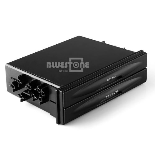 Buy Double Din Radio Pocket Drink-Cup Holder Storage Box For Car truck ...