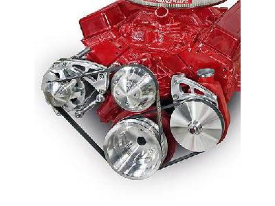 Buy March Performance 22033 Mid Mount Serpentine Conversion Kit in ...