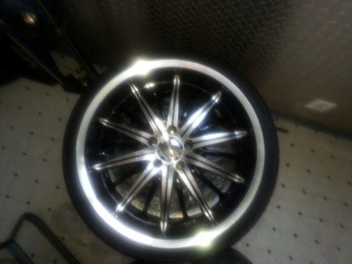 Buy 20" Akuza Rims and Tires in Willingboro, New Jersey, US, for US $0.99