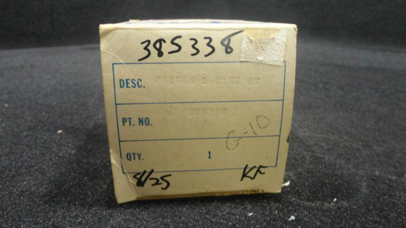 Buy PISTON #385338, #0385338 1972-1973 20HP JOHNSON/EVINRUDE OUTBOARD BOAT MOTOR in Gulfport ...