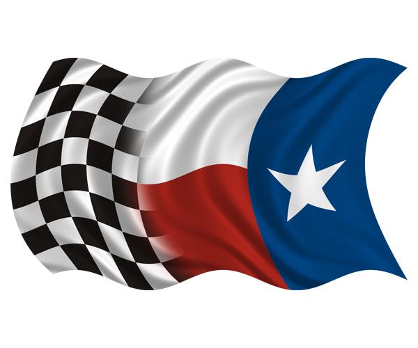 Buy Texas State Racing Flag Decal 5"x3" TX Texan USA Vinyl Race Car ...