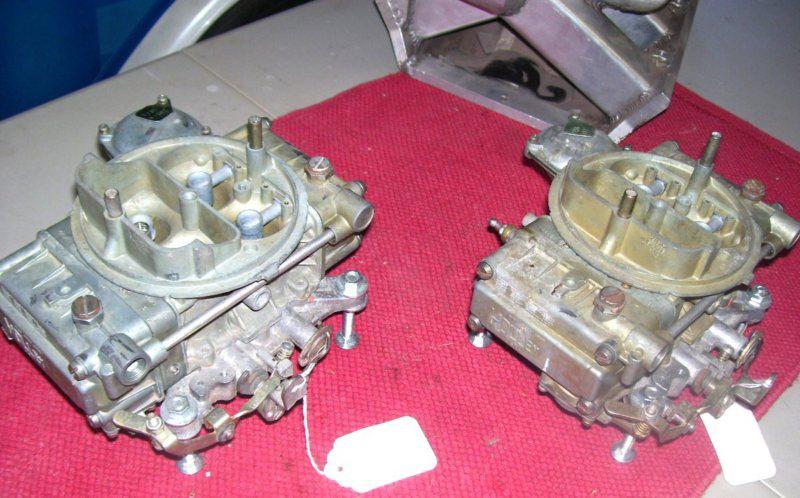 Buy Holley 1968 426 Hemi Crossram Carburetors Carbs Dart Cuda Super ...