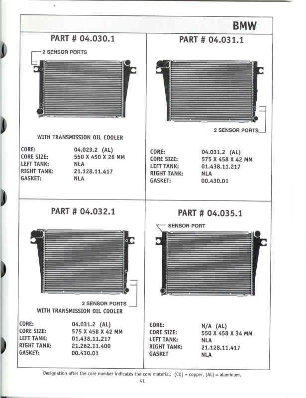 Buy 2002 BEHR Engine Cooling Repair Parts Catalog Radiators Thermostats ...