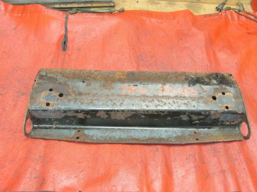 Find Triumph TR6, TR250, Original Lower Front Radiator Guard & Sway Bar ...