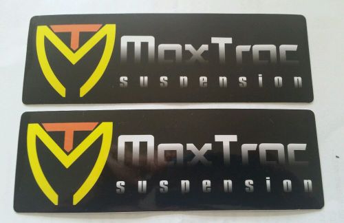Find MAX TRAC SUSPENSION racing decals stickers offroad atv drags dirt ...