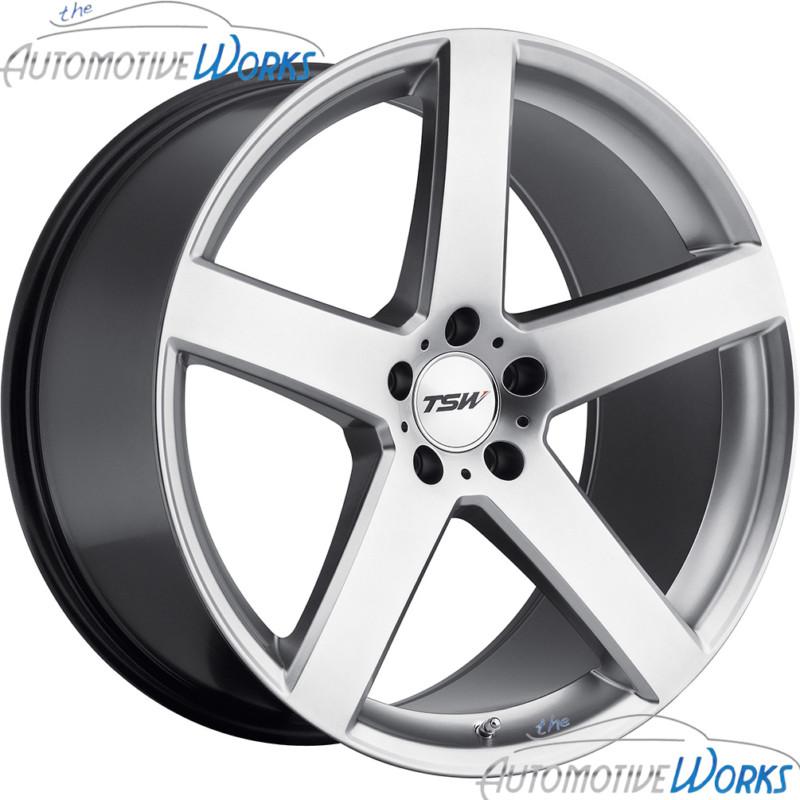 Find 20x8.5 TSW Rivage 5x112 +35mm Hyper Silver Rims Wheels Inch 20" in ...