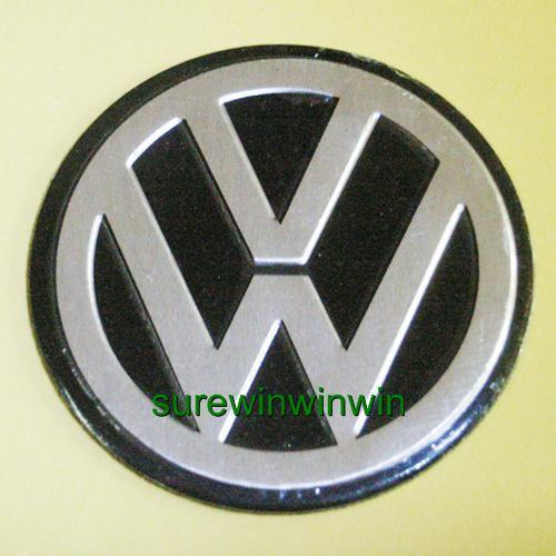 Find 20PCS Car Motor 60mm VW Wheel Center Emblem Sticker Badges Logo in ...