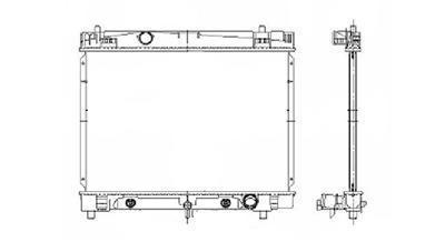 Sell Sherman 92890 Radiator Toyota Yaris Sedan; Automatic Trans. in ...