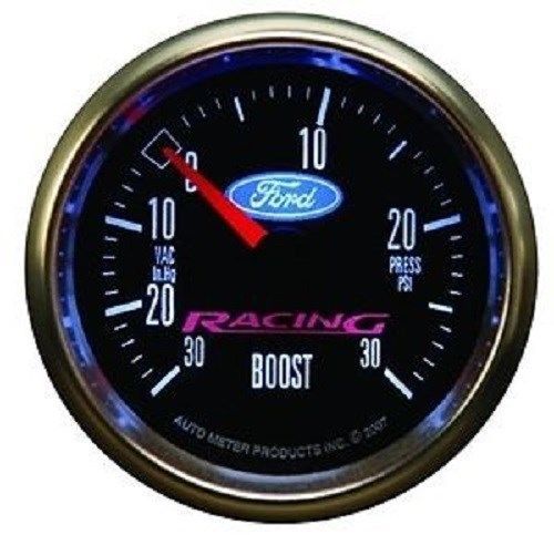 Sell FORD RACING AUTO METER BOOST VACCUM PRESSURE GAUGE M-11622-BFSE ...