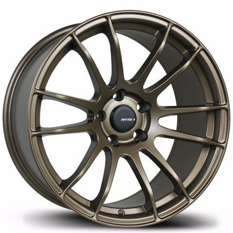 Sell 18x8.5 5X100 MATT BRONZE RIMS AVID.1 Wheels (4) New 18X8.5 ET 33 ...