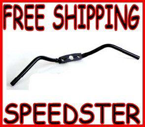 Sell PAUGHCO BLACK SPEEDSTER HANDLEBARS HARLEY BOBBER DNA SPRINGER ...