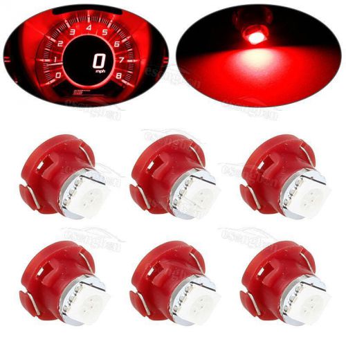 Sell 6x RED T5 Neo Wedge LED Bulbs HVAC Climate Heater Controls Lights ...