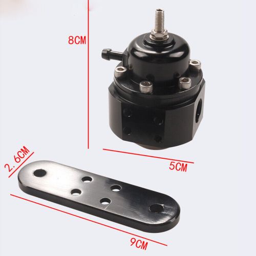 Sell 25-302BK Black High Volume Adjustable Fuel Pressure Regulator in ...